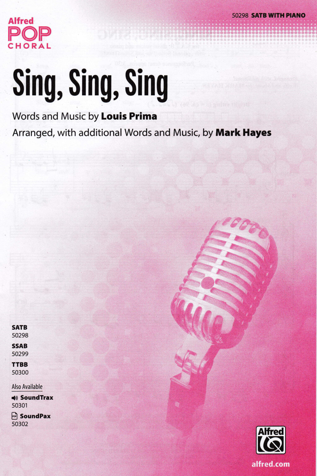 Sing, Sing, Sing (SATB) – Mark Hayes Productions